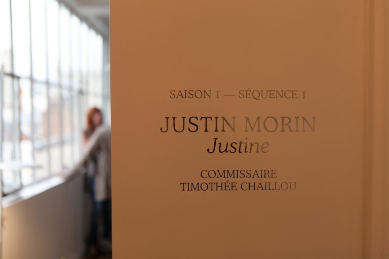Vernissage de l'exposition 'Justine', de Justin Morin - en - Say Who