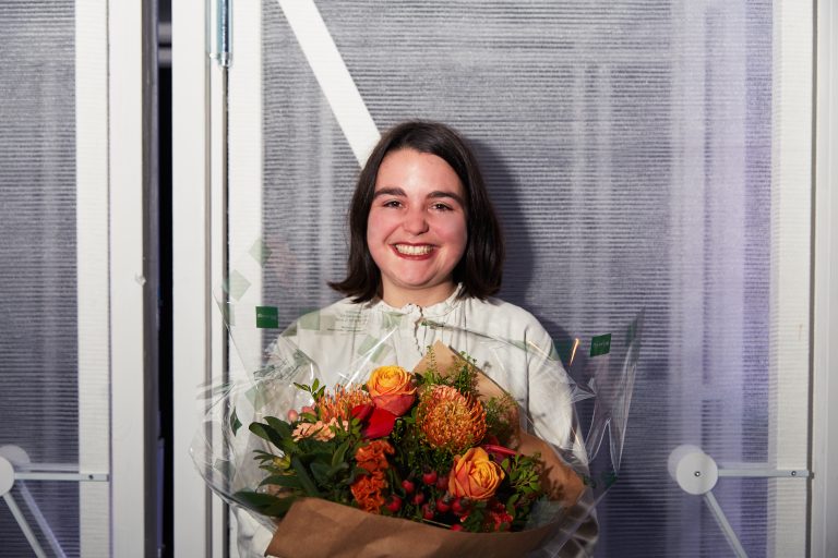 Rushemy Botter and Lisi Herrebrugh reward the HEAD-Geneve students | SW