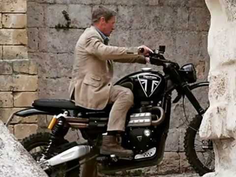 Triumph Scrambler 1200 X James Bond : the time has come - Say Who - le ...