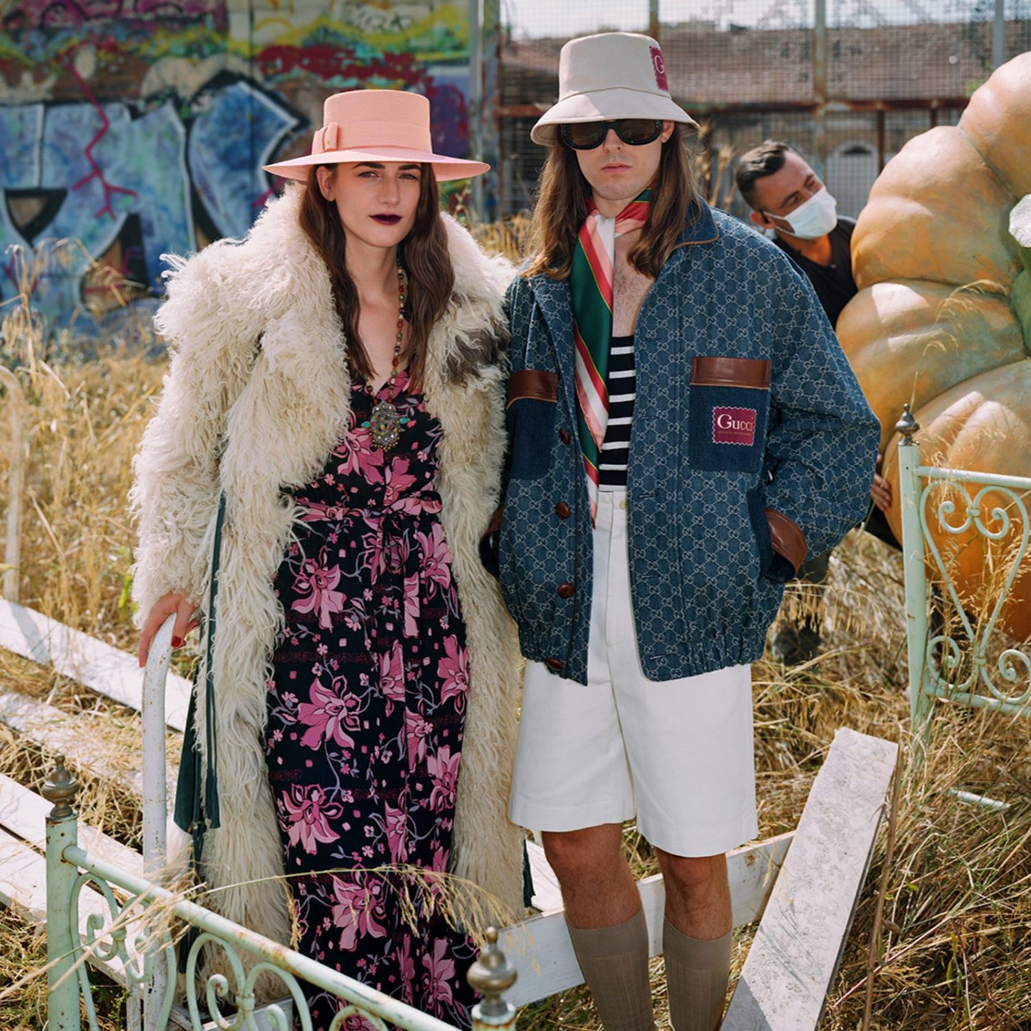 Alessandro Michele X GUCCI : in house modeling at gucci