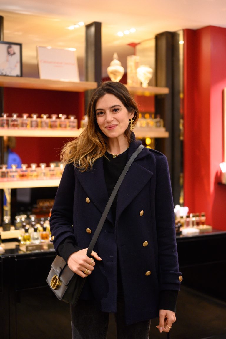Lorena Vergani présente son premier parfum avec Stéphanie de Bruijn