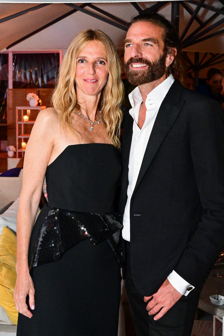 Daphne Groeneveld et Coco Rocha à la table d'Elle et Augustinus Bader à ...