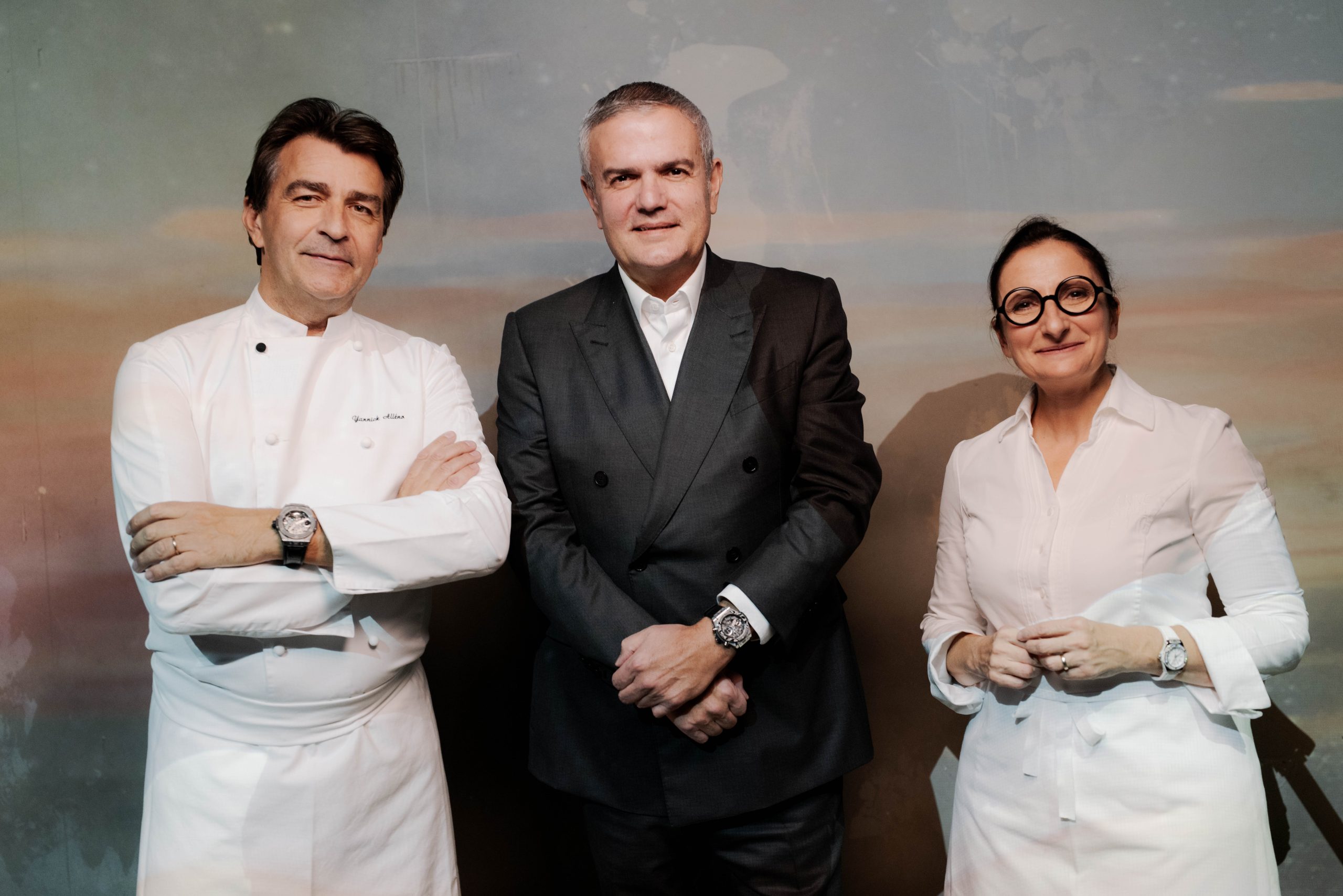 Chefs Yannick Alleno and Anne-Sophie Pic: Four-Hands Dinner for Hublot ...