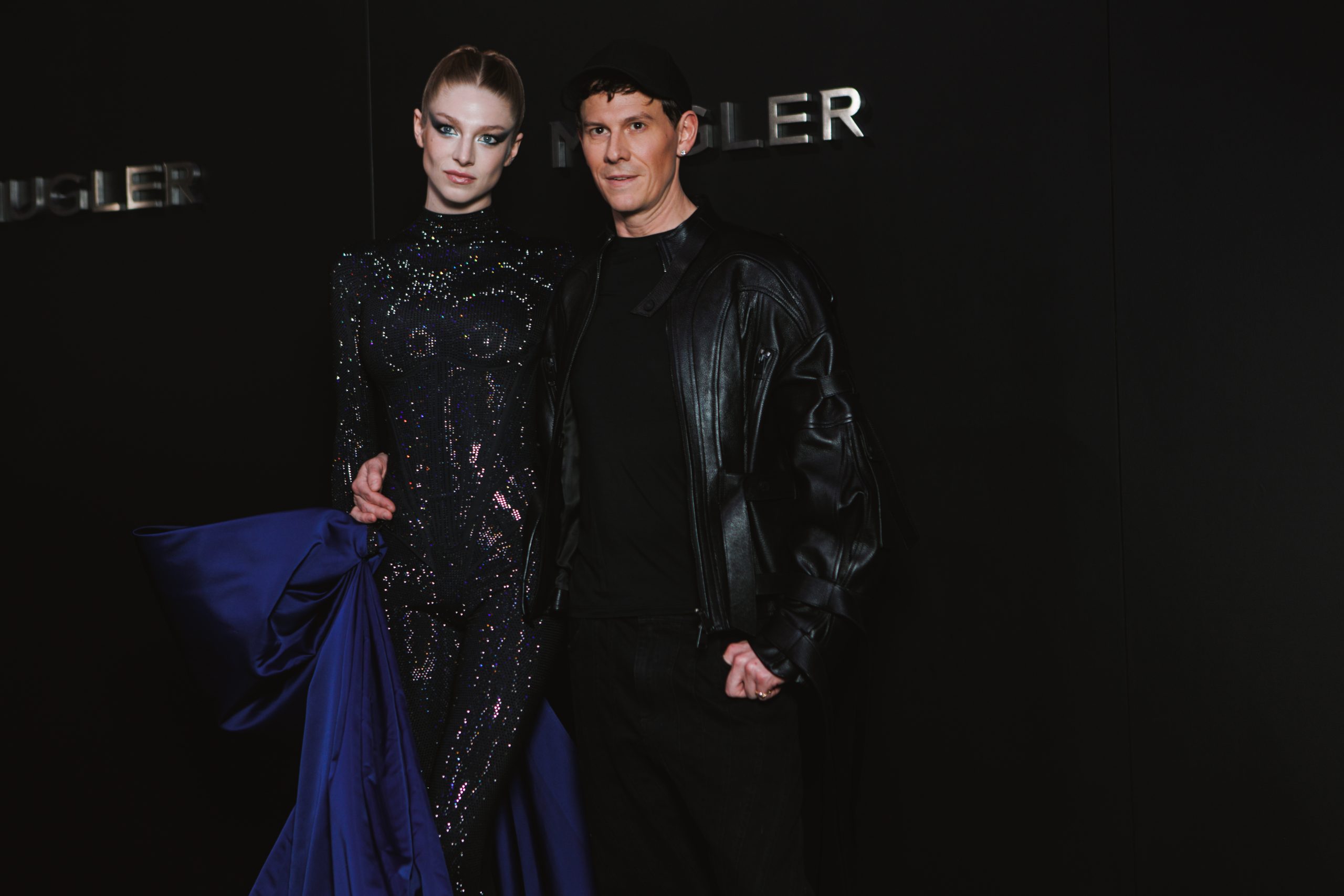 Mugler célèbre sa nouvelle Angel, Hunter Schafer